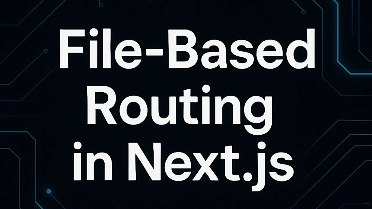 File-Based Routing in Next.js 15 – Complete Guide (2025)